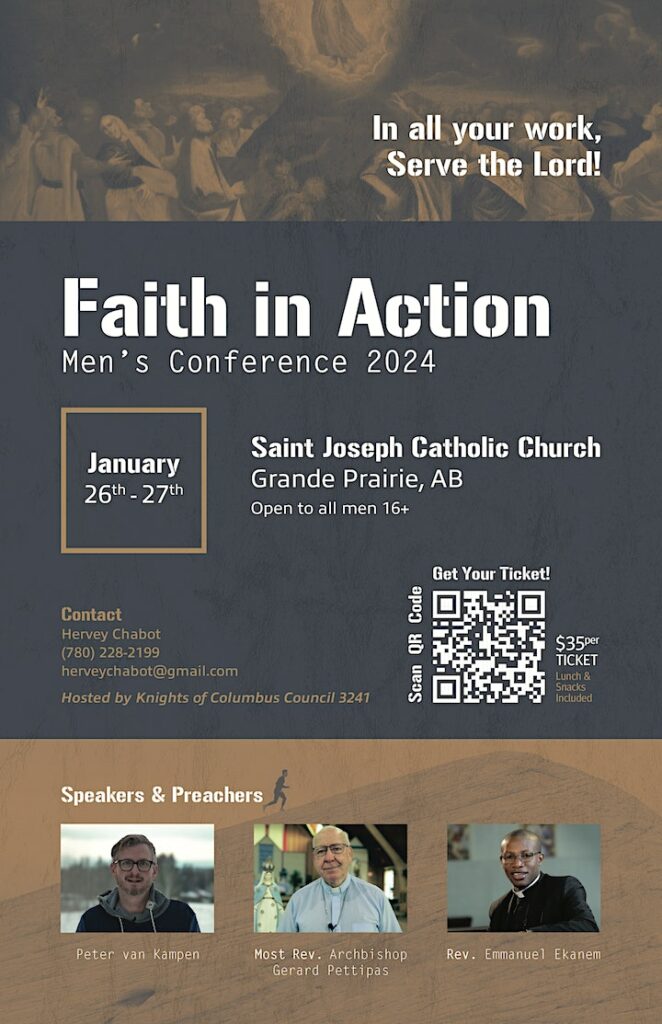 Faith in Action Men's Conference 2024 - St. Joseph Roman Catholic Church