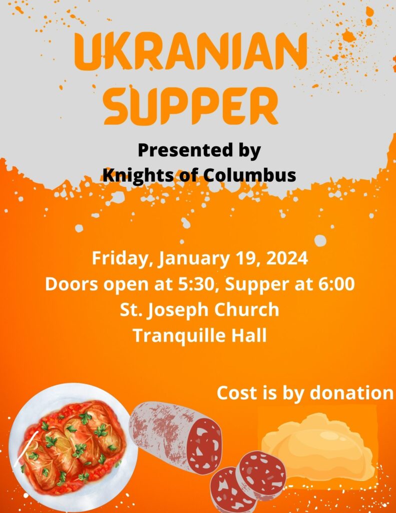 Knights of Columbus Ukrainian Supper - St. Joseph Roman Catholic Church